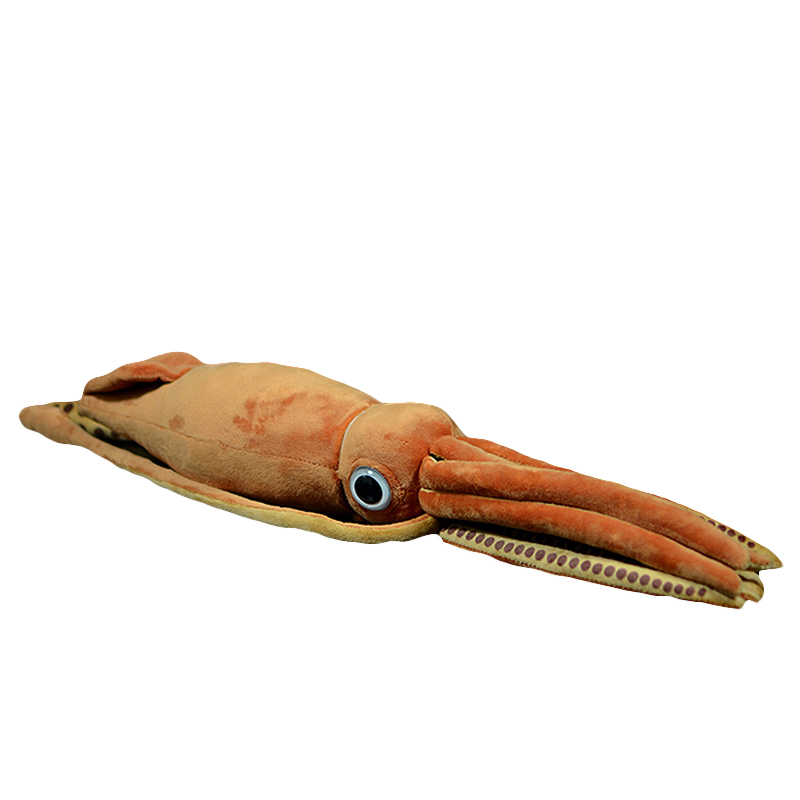 130cm Cute Giant Squid Stuffed Plush Toy Atlantic giant Squid Doll ...
