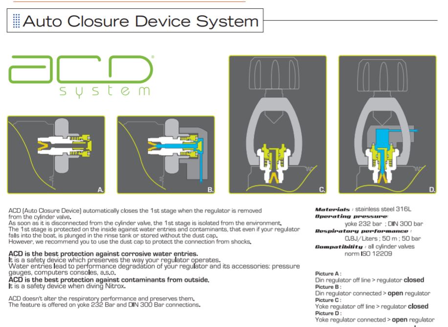 AQUALUNG - New Helix Pro Set - Regulator full Set - ชุดอุปกรณ์หายใจ ...