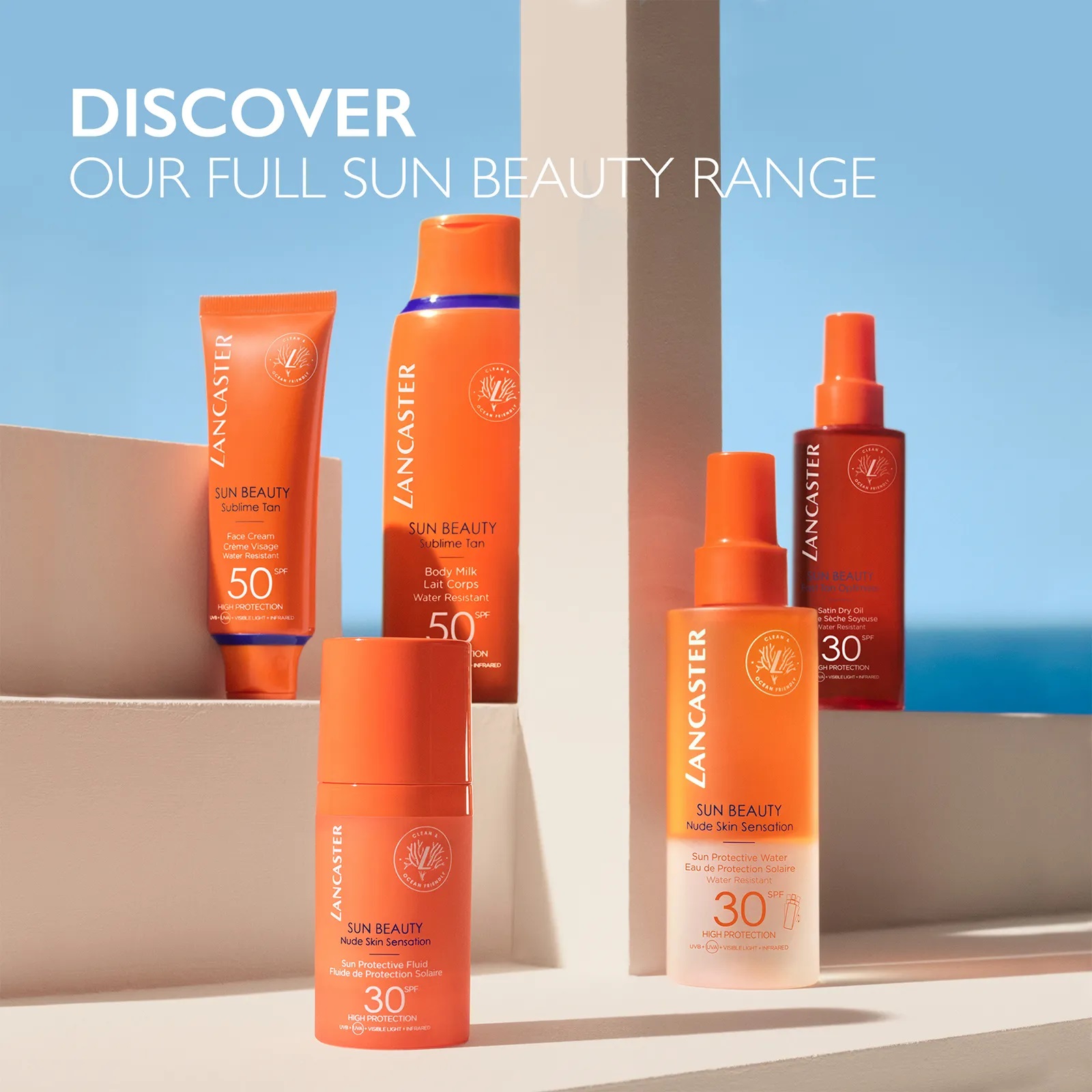 Lancaster Sun Beauty Fast Tan Optimizer Satin Dry Oil SPF30 150ml ...