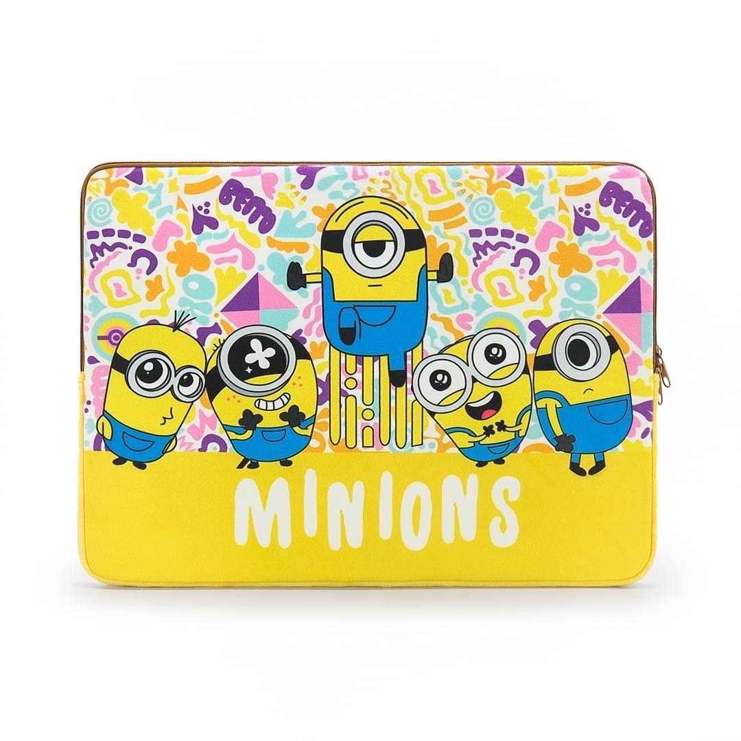 กระเป๋าโน๊ตบุ๊ค มินเนี่ยน (ขนาด 15x12 นิ้ว) ลิขสิทธิ์แท้ / กระเป๋า ...