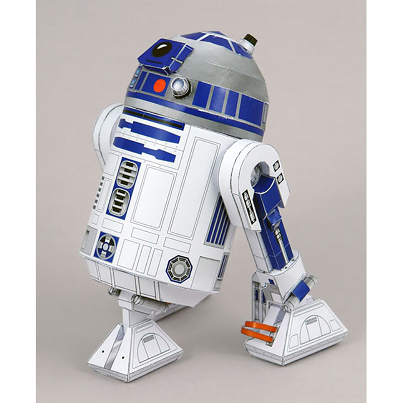UG Skywalker Robot R2-D2 Movie Craft Model 3D Paper Model DIY Assembled ...