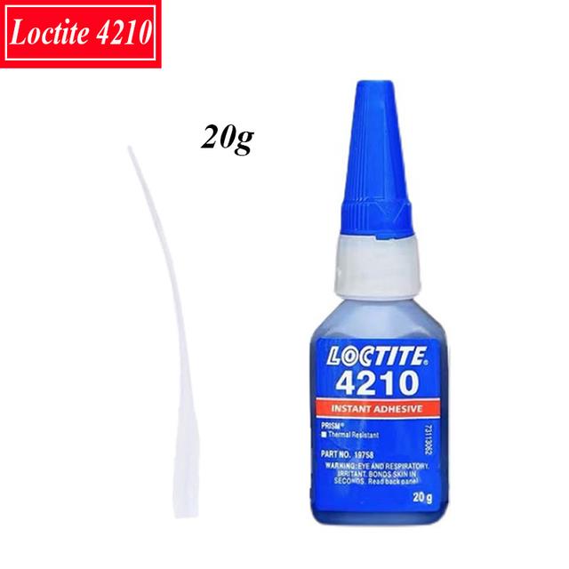 20g Black Superglue Loctite 4210 Metal Rubber Plastic Bonding Adhesive ...