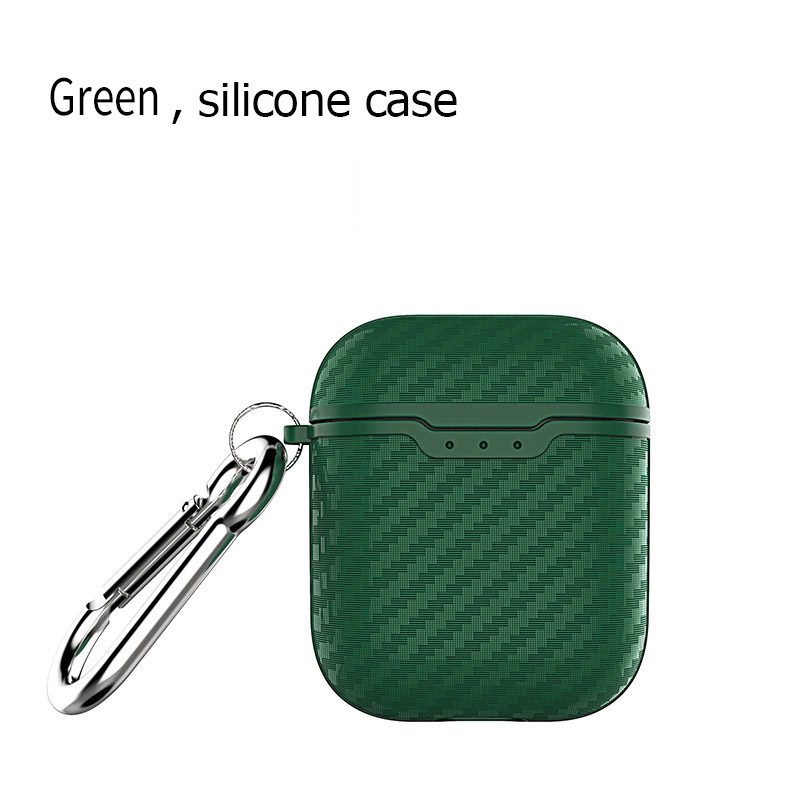 แบบพกพาคาร์บอนไฟเบอร์นุ่ม TPU หูฟังสำหรับ AirPods Pro Air Pods 3 ...