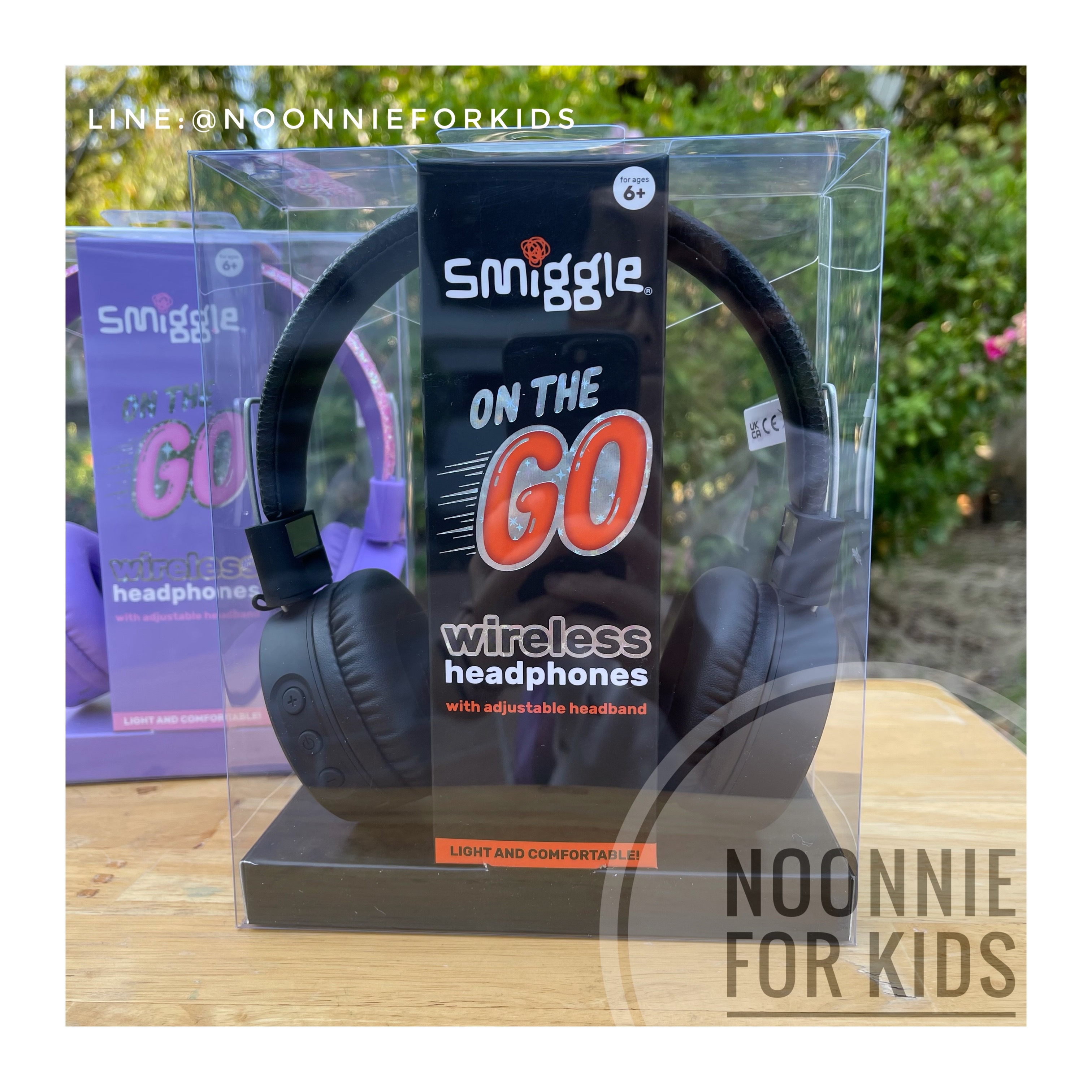 หูฟังบลูทูธ พับได้ พร้อมไมค์ในตัว Smiggle Shine Wireless Headphones แท้ ...
