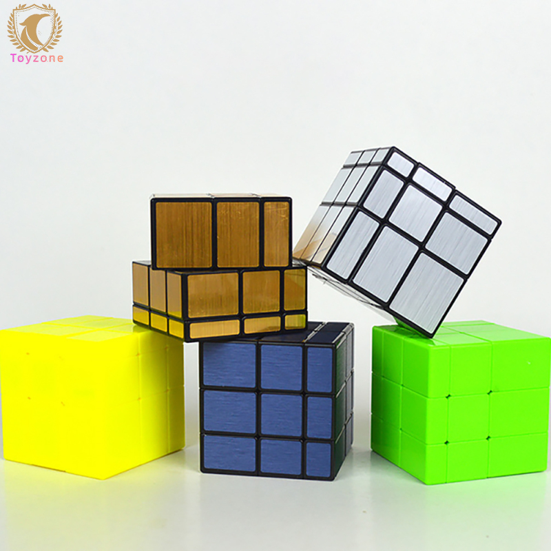 Qiyi Mirror Magic Cube 3x3 การบีบอัดรูปทรงพิเศษ Magic Cube เด็กของเล่น ...