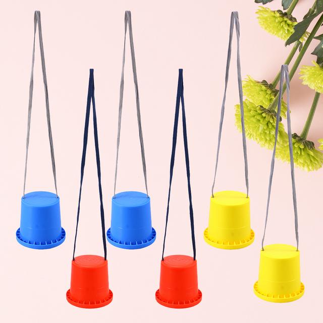 Stilts Kidswalking Children Jumpingbuckets Bucket Jump Stepper Stilt ...