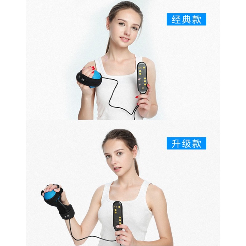 Rehabilitation Training Hot Compress Electric Massage Ball Fingerboard ...