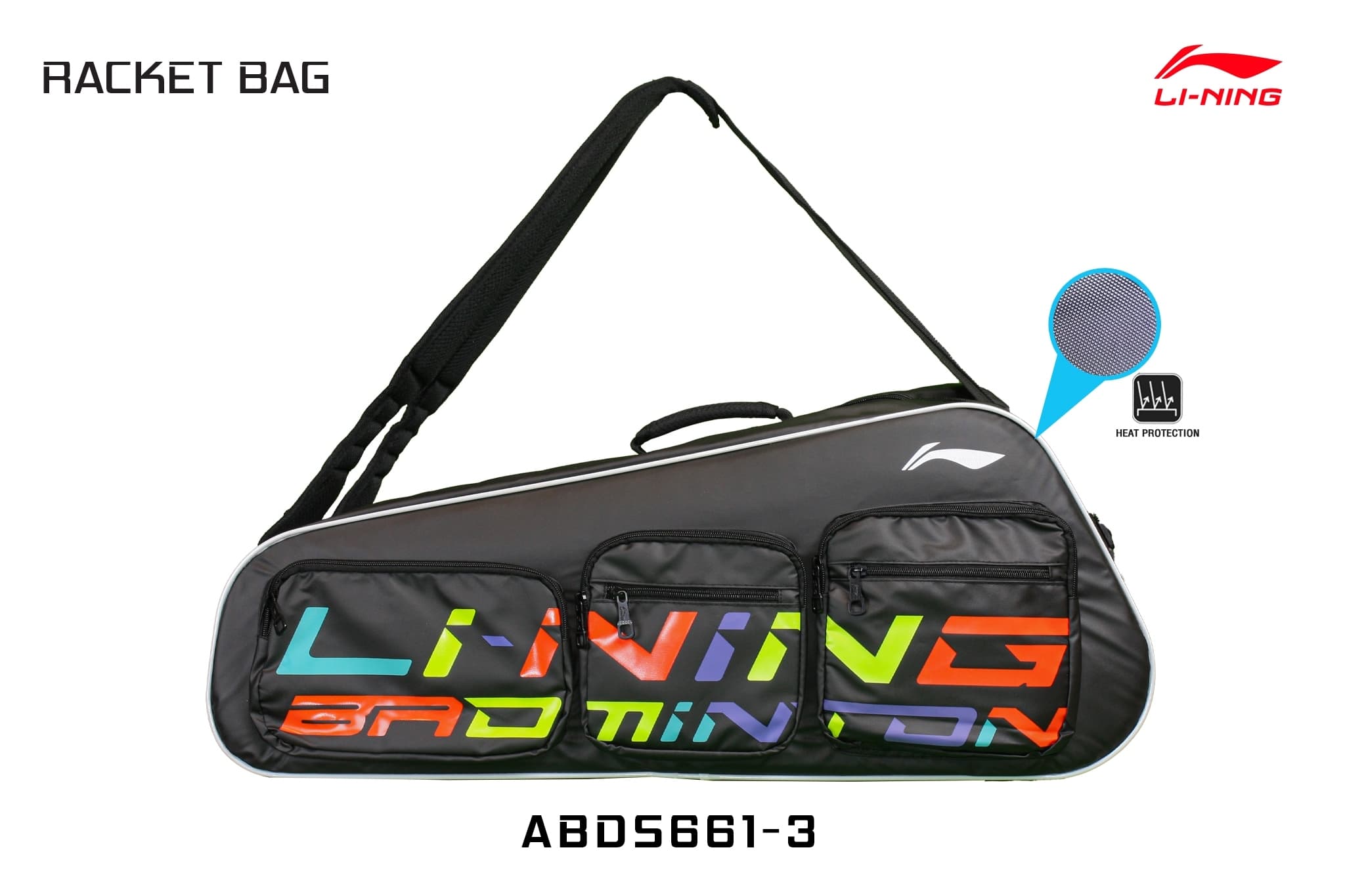 LI-NING กระเป๋าแบดมินตัน รุ่น (ABDS661) Badminton bag 6 in 1 | Lazada.co.th