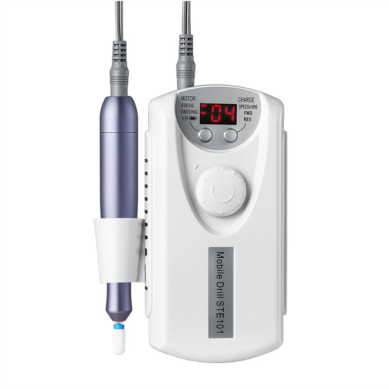 Mobile Drill STE-101 เครื่องเจียเล็บแบบพกพา เครื่องเจียแบบชาร์ท เครื่อง ...