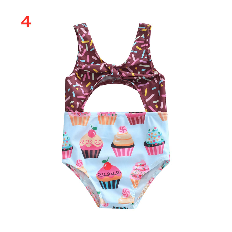 Infant Baby Girls Unicorn One-piece Bikini Set Swimwear Swimsuit Bathing Suit - Thorn Tree ...