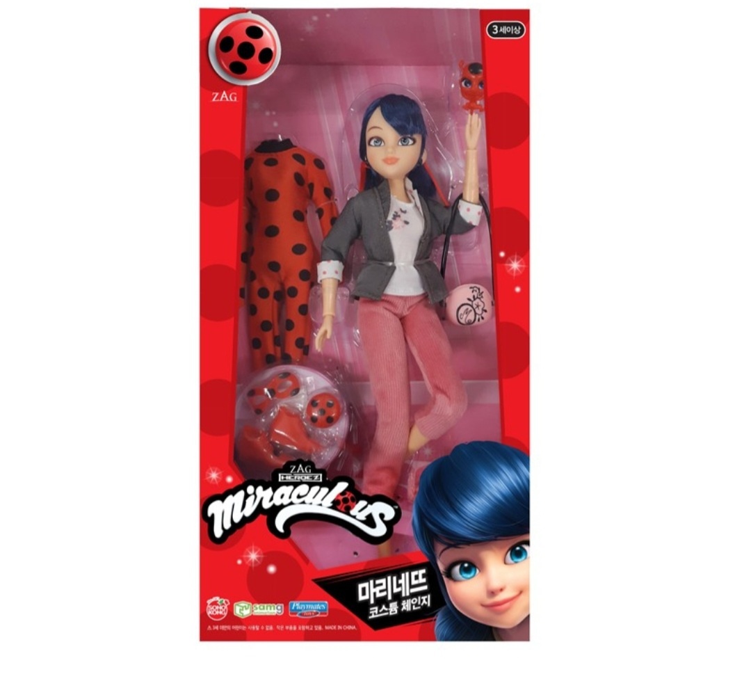 Miraculous Ladybug Costume Change Action Figure Doll - Leebi - ThaiPick