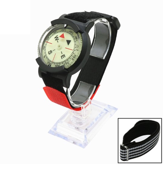 เข็มทิศข้อมือดำน้ำเรืองแสง Diving Compass | Lazada.co.th