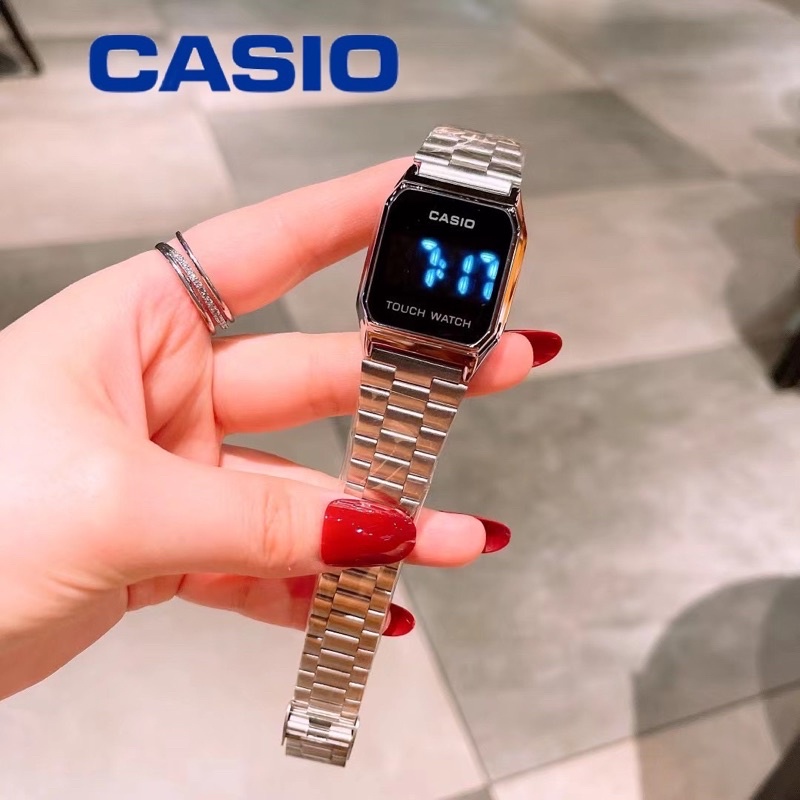 SP นาฬิกาข้อมือ Casio Vintage touch watch มาใหม่ล่าสุด หน้าปรอท หน้าจอ ...