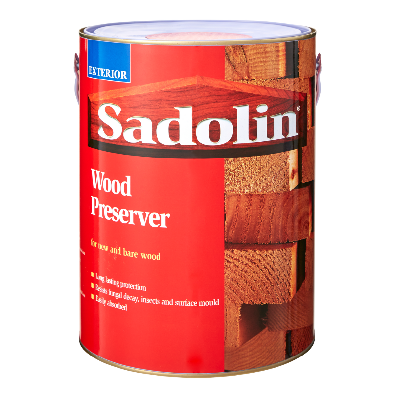 รองพื้นไม้ Sadolin Wood Preserver กันปลวก ปกป้องบำรุงรักษาเนื้อไม้ ...