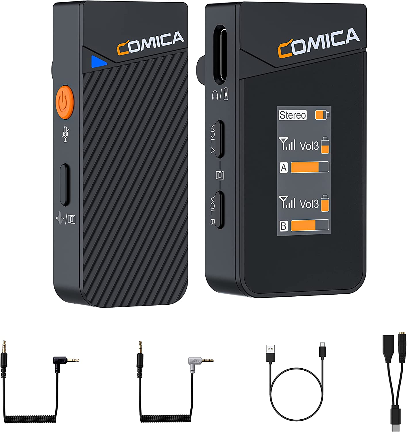 Comica Vimo C Series C1/C2/C3 2.4G Dual-channel Mini Wireless ...