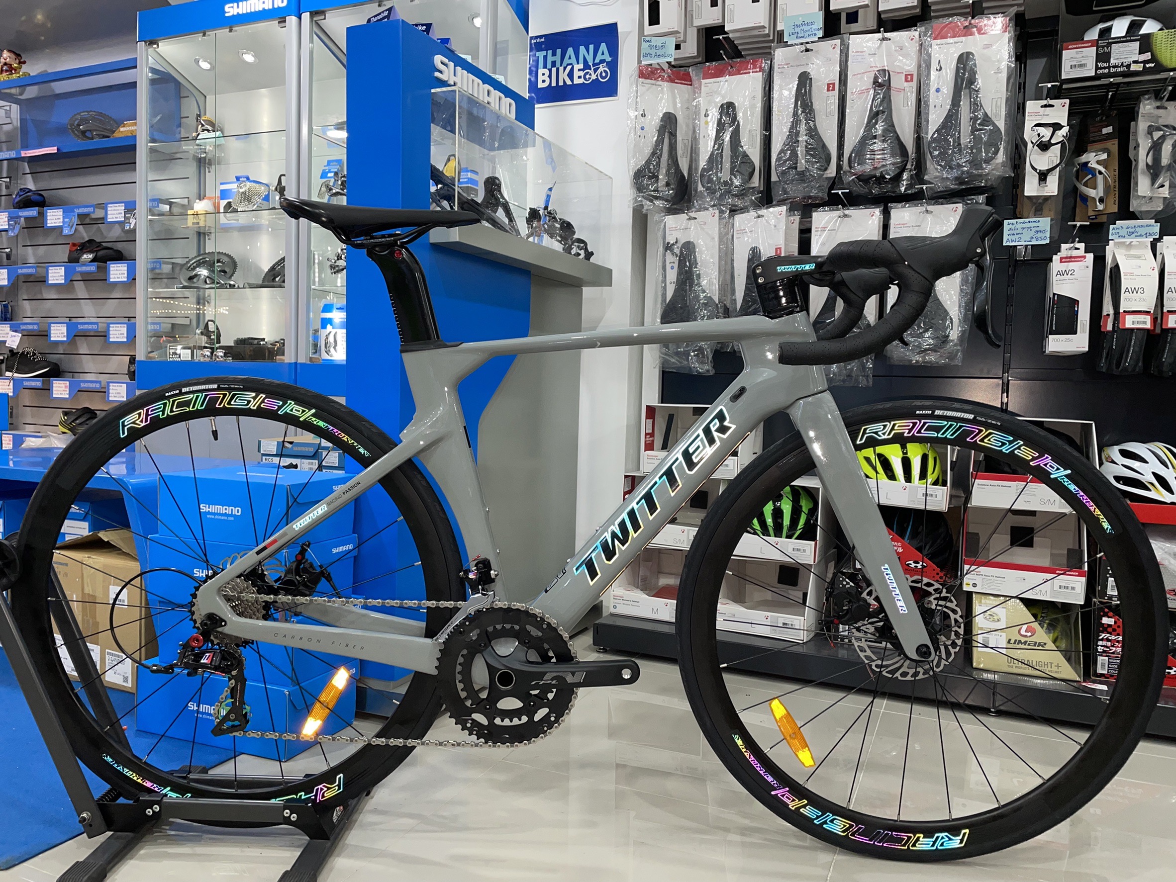 TWITTER R10 บัตรเครดิตผ่อน0% คันสุดท้าย จักรยาน เสือหมอบ เฟรมคาร์บอน ...