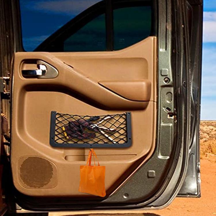 Car Net Pocket for Back Seat Auto Mesh Net Holder Pocket Organizer for ...