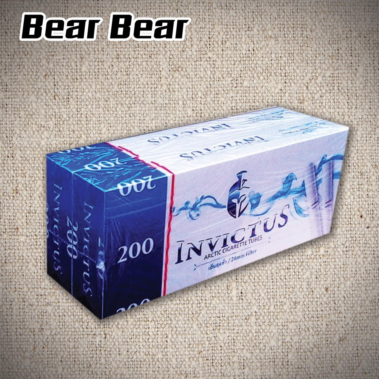 ก้นกรองเปล่า invictus 500 มวน(ร้อน) ยาว 17 มม. - na23456 - ThaiPick