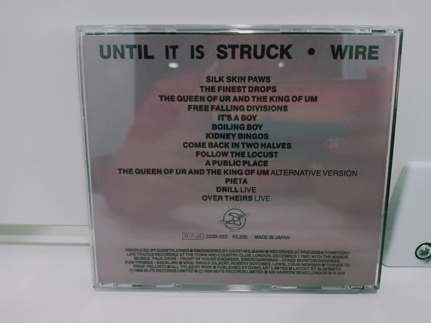 1CD MUSIC ซีดีสากลUNTIL IT IS STRUCK WIRE (C10G41) - musicC - ThaiPick