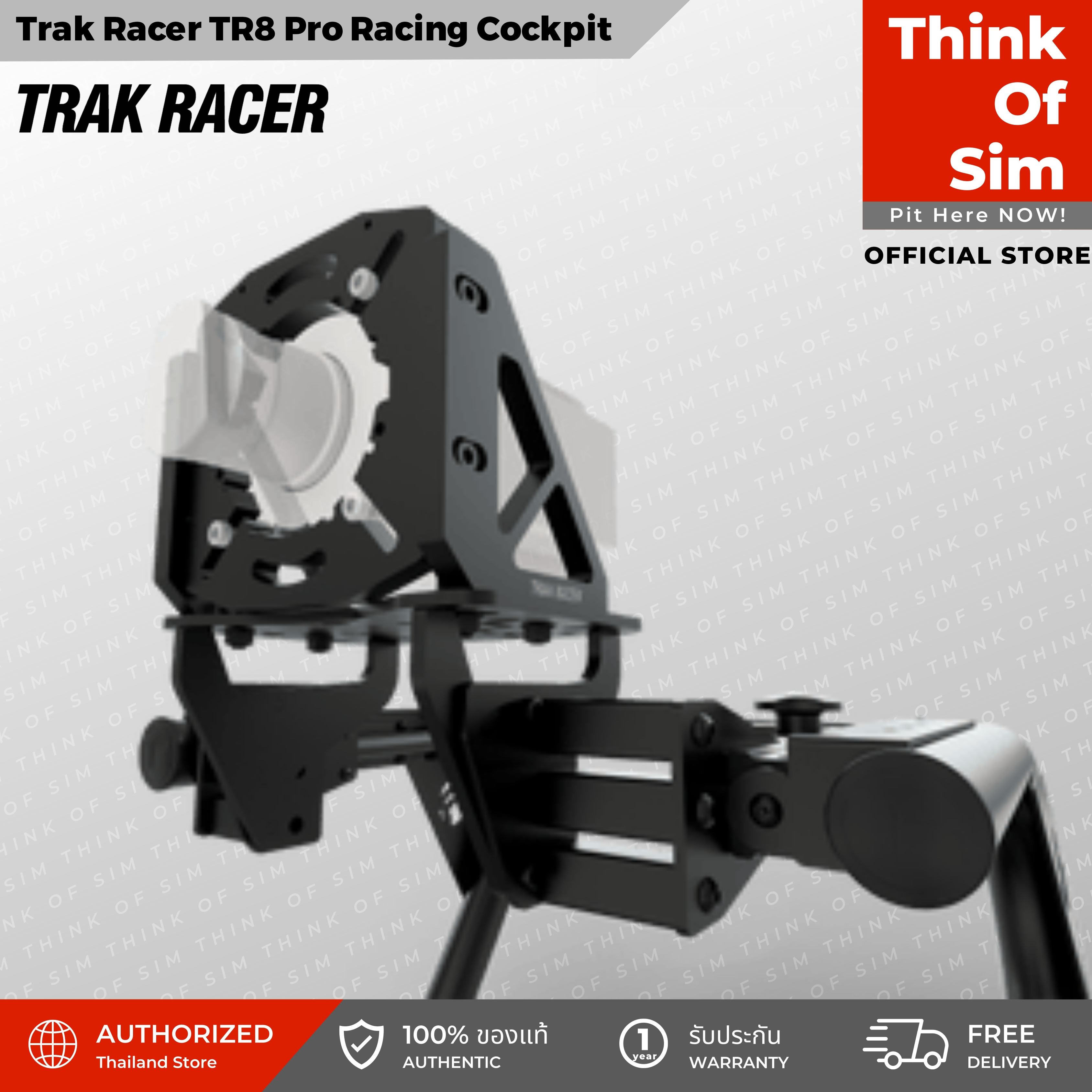 ชุดเล่นเกม Trak Racer TR8 Pro Racing Simulator [Direct Drive/ Wheel ...