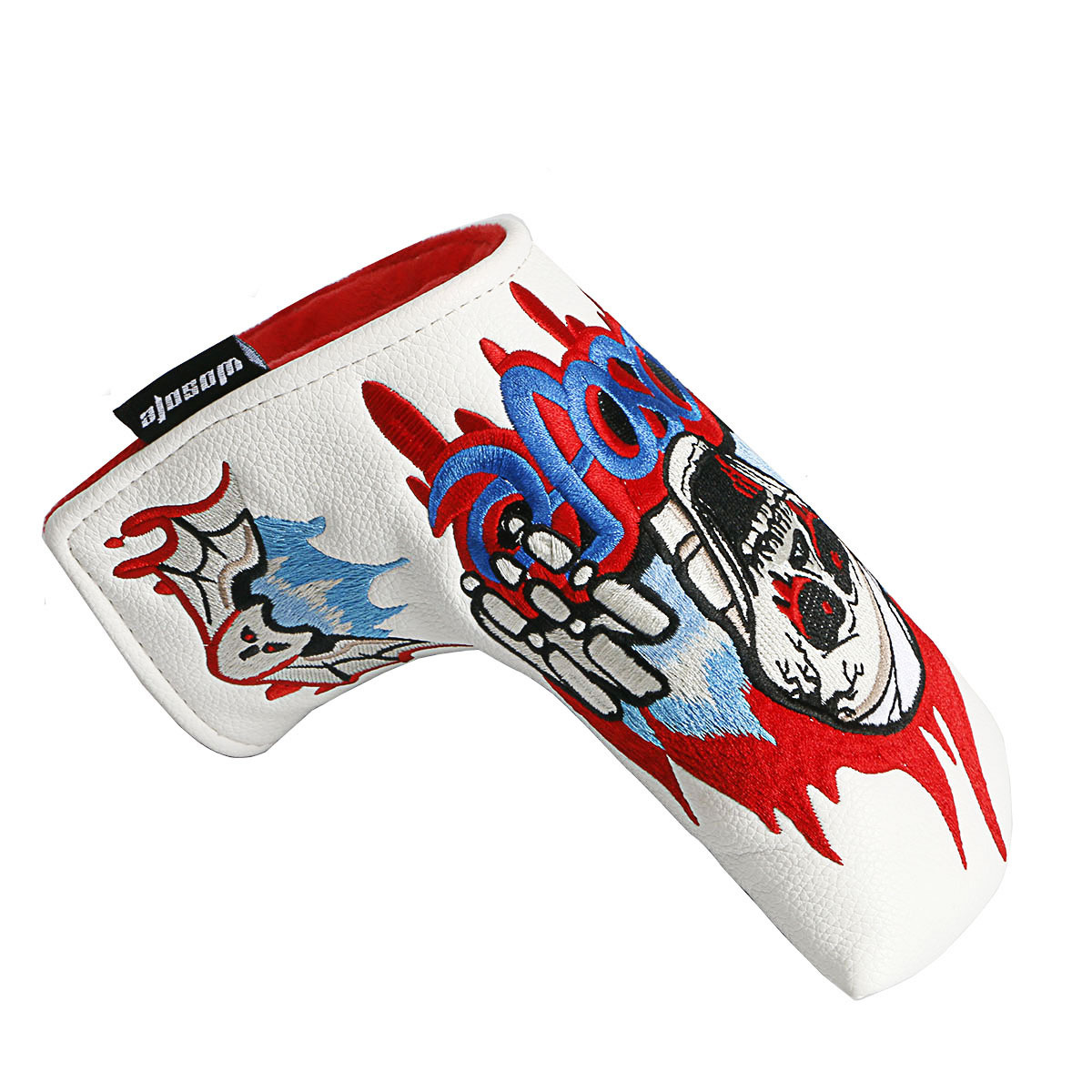 ปลอกหุ้มหัวไม้กอล์ฟ Putter L ลาย Skull Fire (CVP003) COVER Putter L มี ...