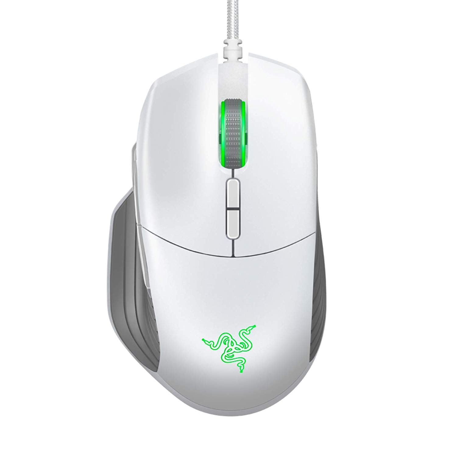 RAZER BASILISK MERCURY OPTICAL MOUSE (White) | Lazada.co.th