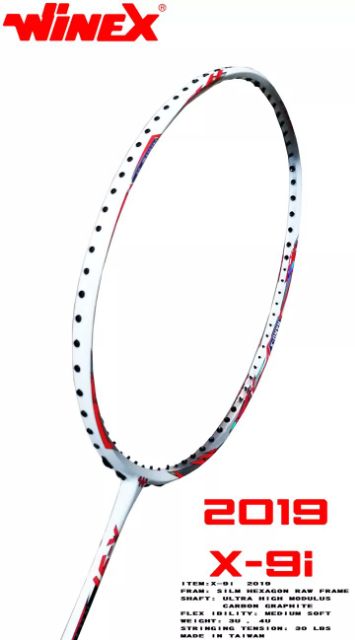 โปรโมชั่น ไม้แบดมินตัน Racket Winex X-9i killer power (2019) ราคาถูก ...