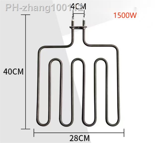 220V 1500w/2000w Electric Heating Element 304 Stainless Steel Tubular ...