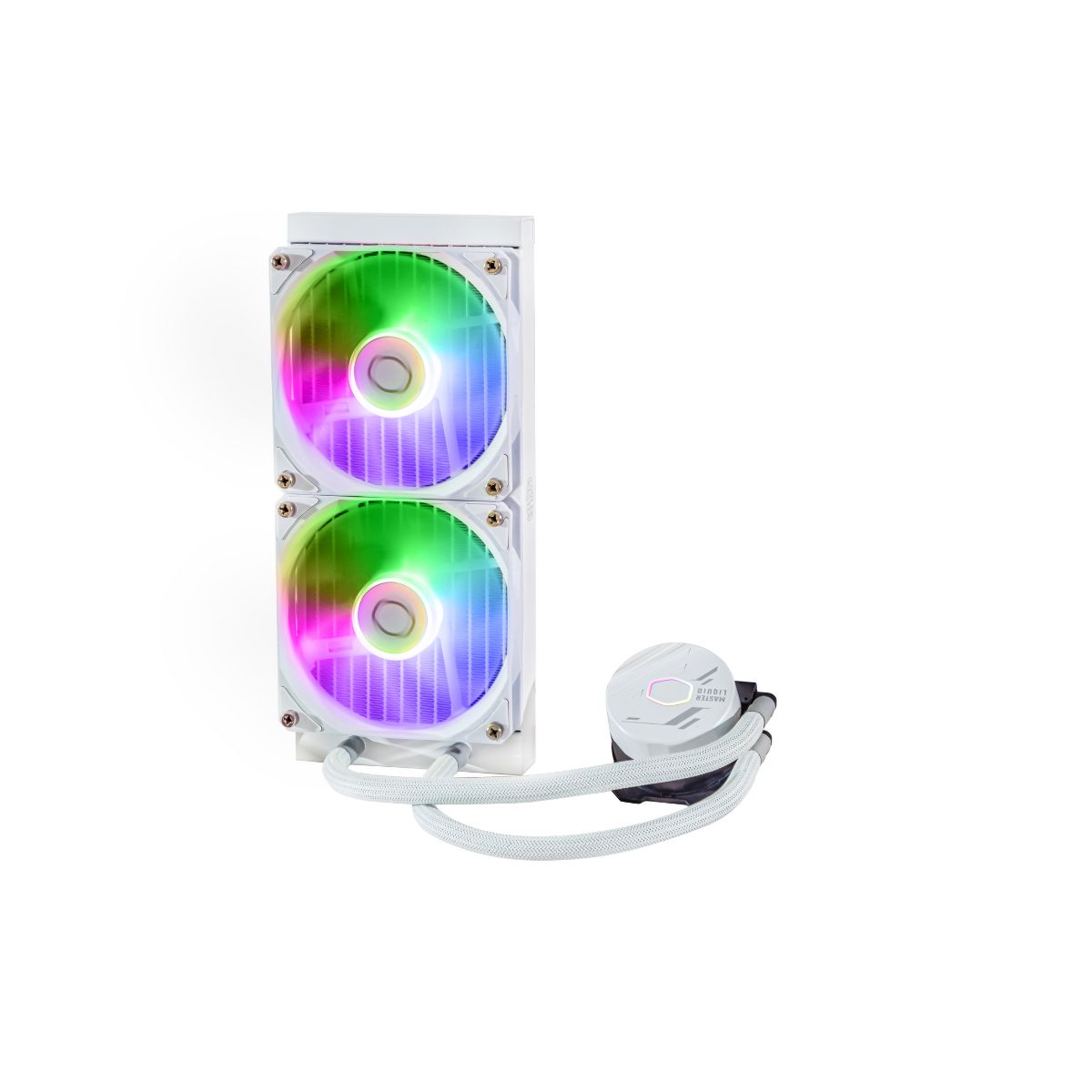 ชุดน้ำปิด 2 ตอน Cpu Liquid Coolers รุ่น Masterliquid 240l Core Argb Black Cooler Master 