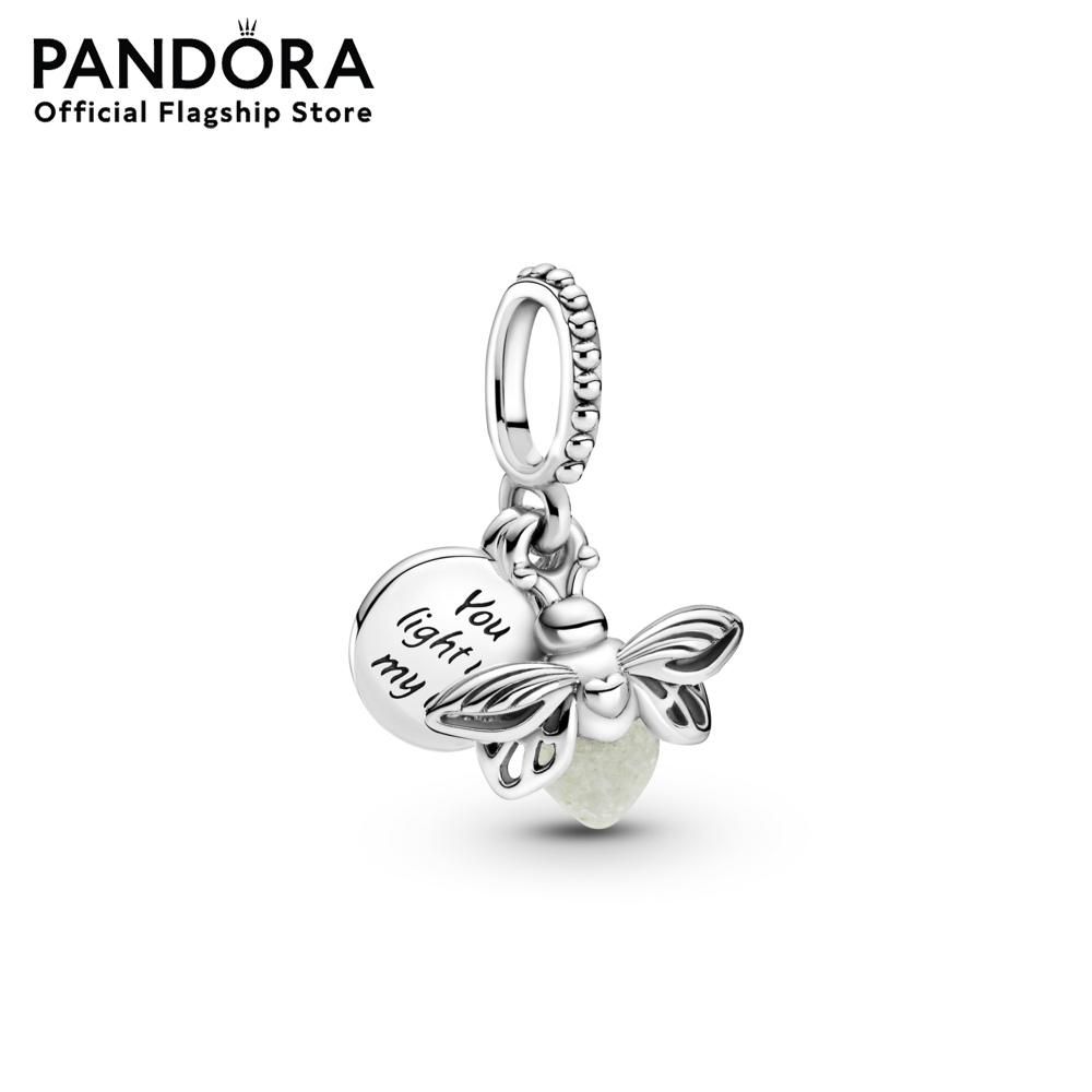 Pandora Glow-in-the-dark Firefly Dangle Charm | Lazada.co.th
