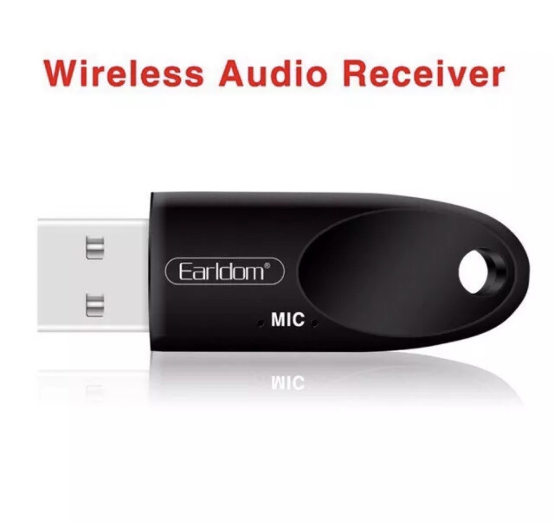 Earldom รุ่น ET-M73 ET-M40 ตัวรับสัญญาณ Bluetooth สำหรับรถยนต์ ลำโพง เพื่อฟังเพลงจากโทรศัพท์ ...