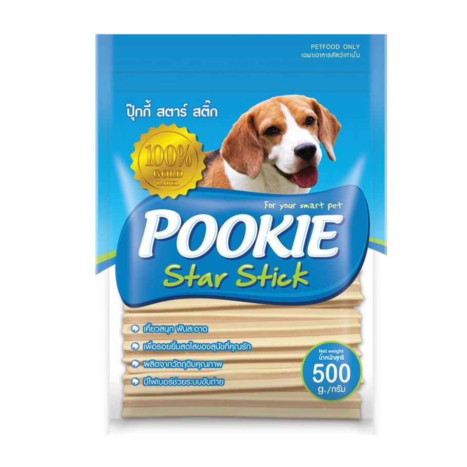 Pookie Star Stick ปุ๊กกี้ สตาร์ สติ๊ก รสนม500 กรัม x 1 ซอง | Lazada.co.th