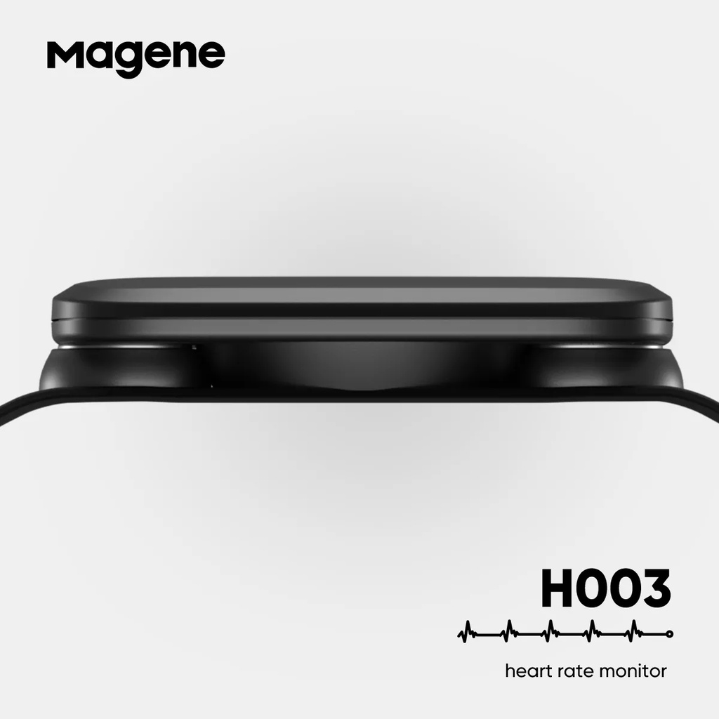 Magene H003 Heart Rate Sensor Bluetooth ANT+ Monitor With Chest Strap ...