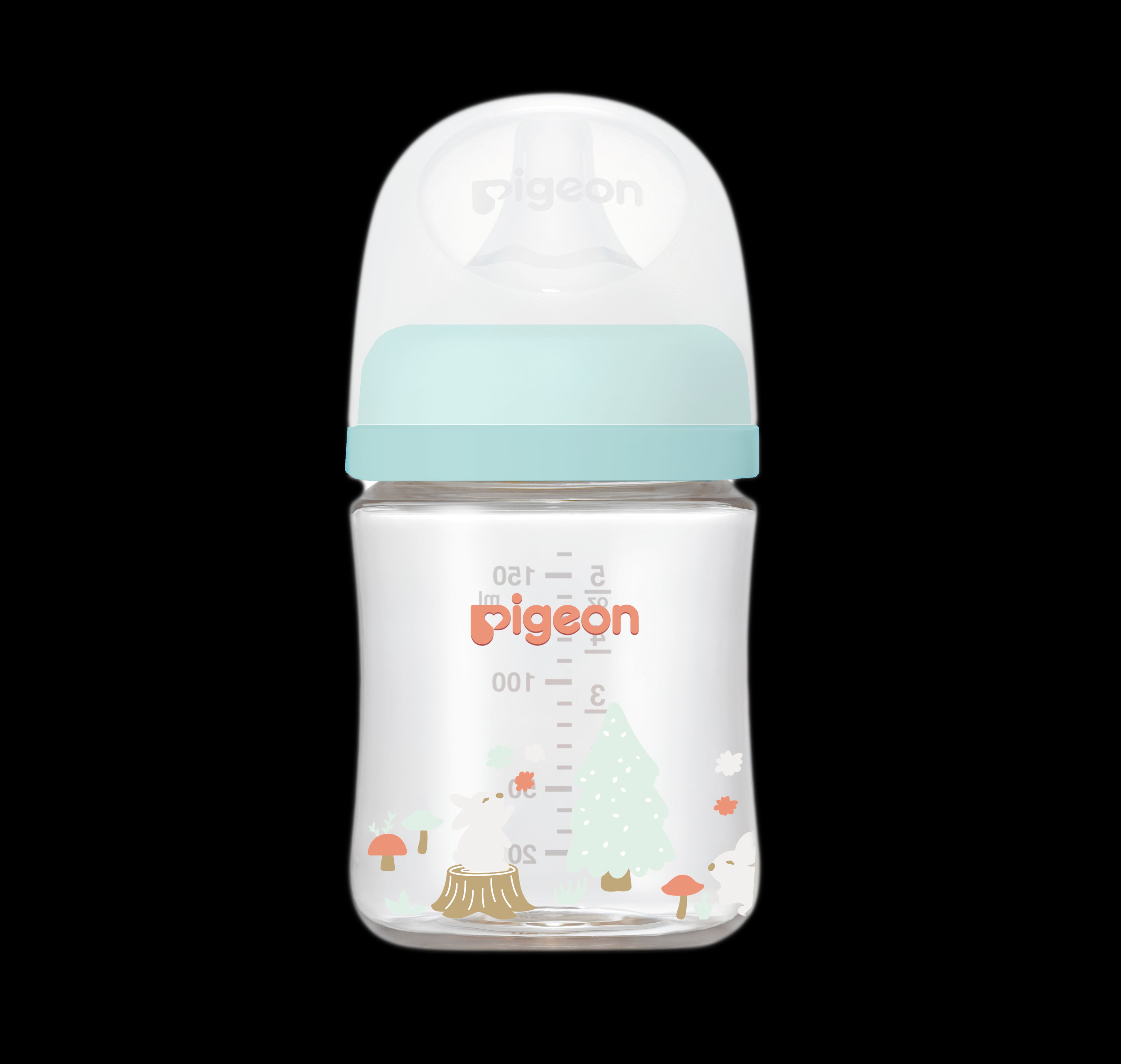 Pigeon พีเจ้น ขวดนมPPWN Bear Rabbit ขนาด 5 ออนซ์จุก SofTouch SS และ ขนาด 8 ออนซ์จุก SofTouch M ...