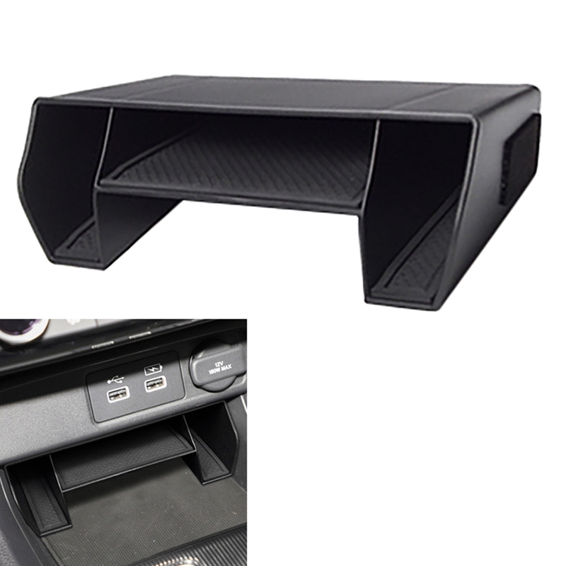 Car Front Under Centre Insert Console Storage Box Cover Trim for Honda ...