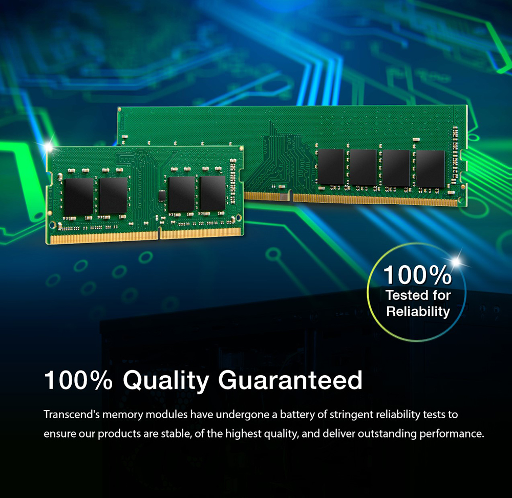 Transcend 8GB DDR4 3200 U-DIMM Memory (RAM) for Desktop แรมสำหรับ ...