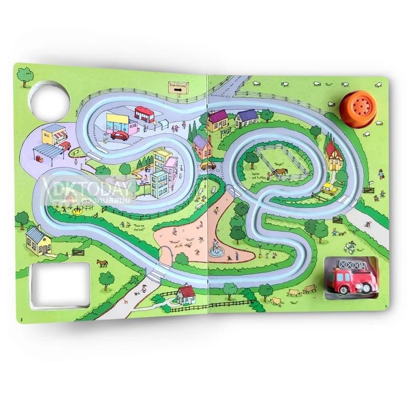 USBORNE WIND-UP BOOKS NOISY FIRE ENGINE BY DKTODAY - DKTODAY ดวงกมลสมัย ...