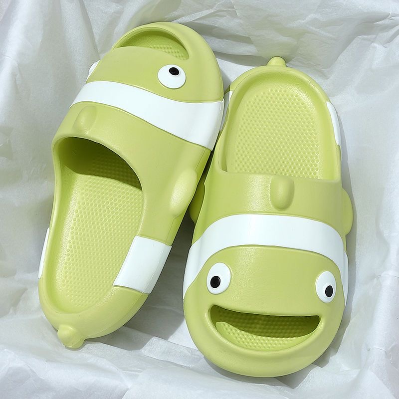 รองเท้าแตะสามารถสวมใส่นอกบ้านในบ้านรองเท้าแตะพื้นหนากันลื่นและรองเท้าแตะ 2626 - K-100 - ThaiPick