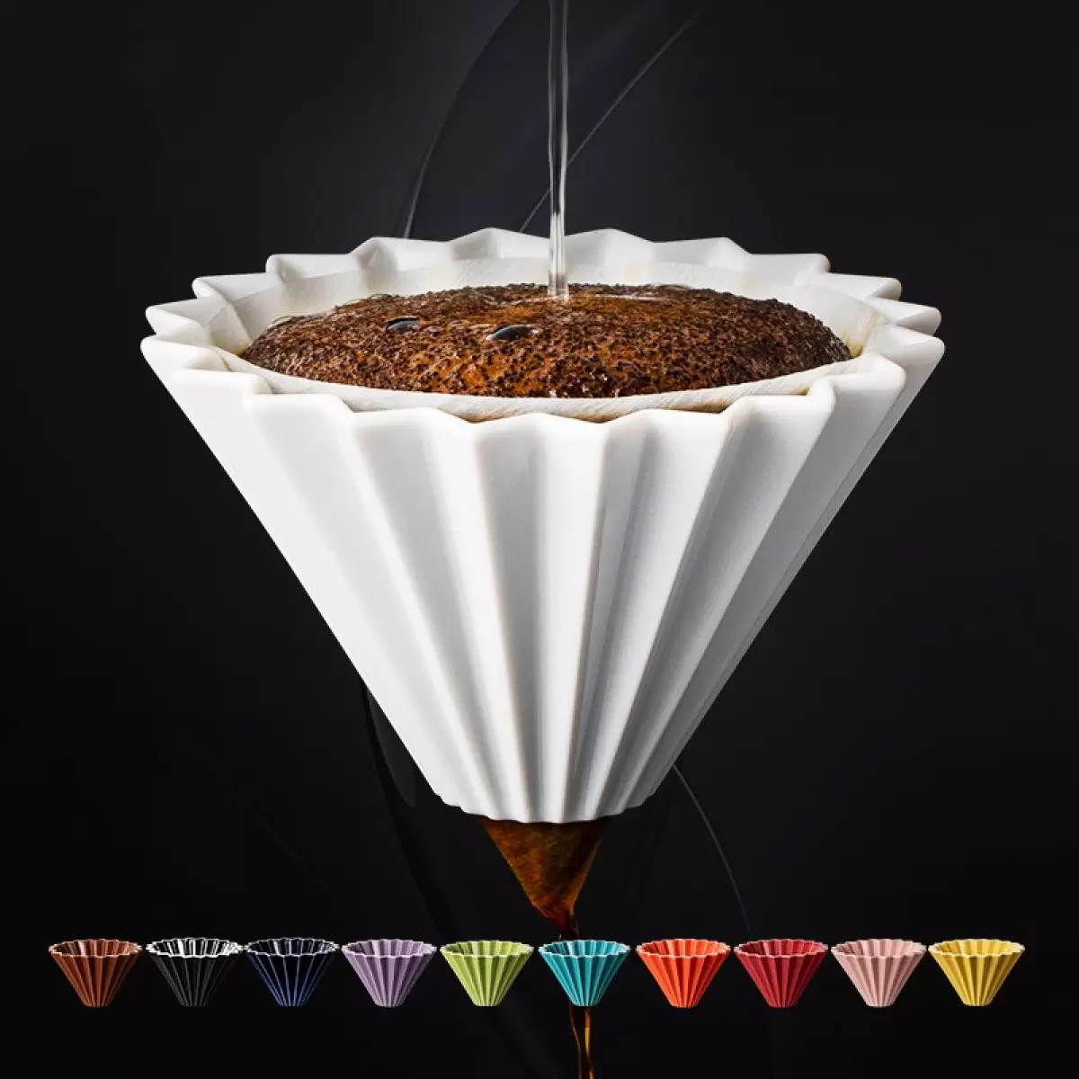 Coffee world ดริปเปอร์ (ORIGAMI Dripper )Hario ดริปกาแฟ coffee dripper ...