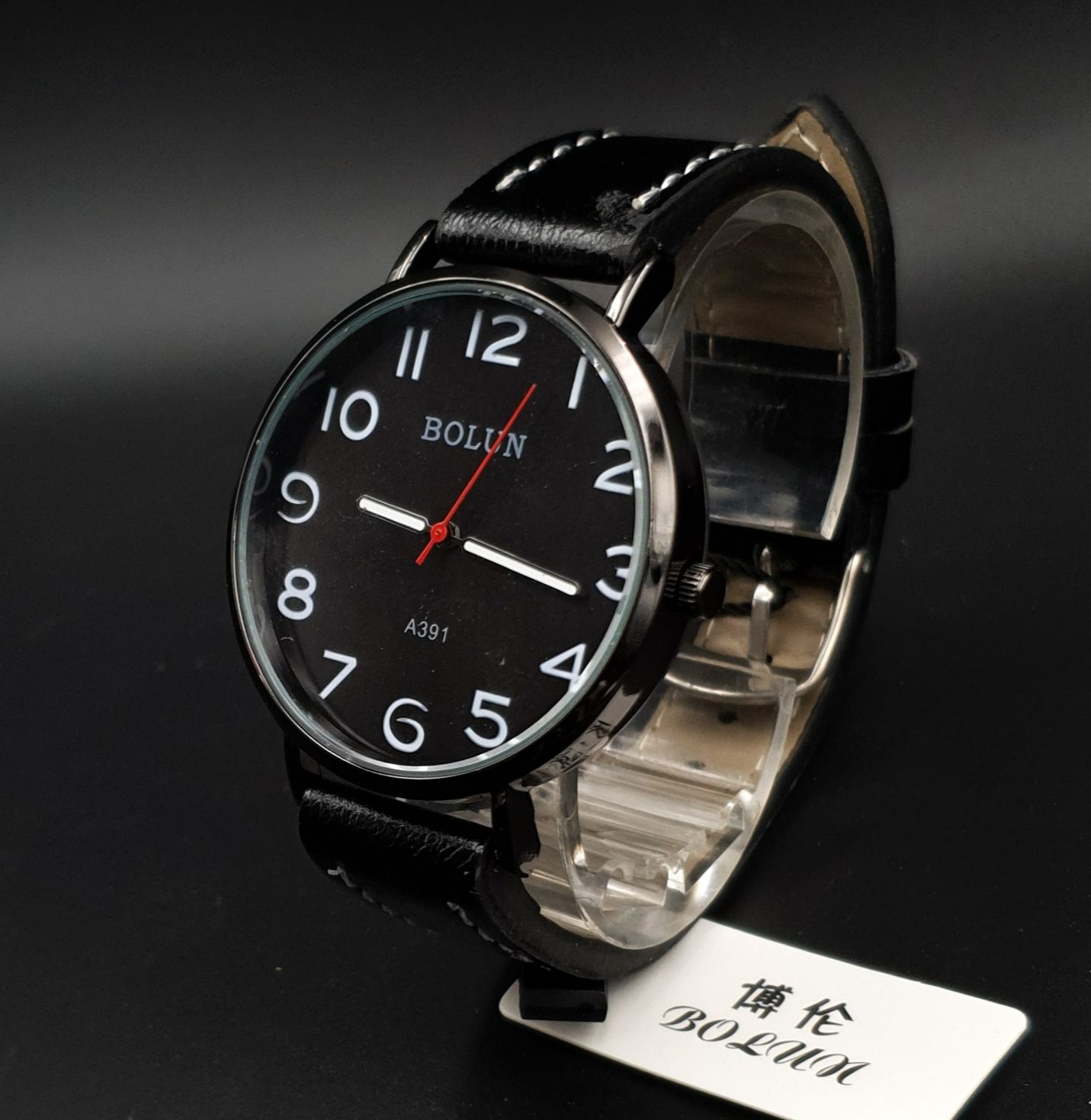 นาฬิกาข้อมือ Bolun ( โบลัน ) แบรนด์แท้ สายหนัง ( แถมฟรี !! กล่องกระดาษ ) | Lazada.co.th