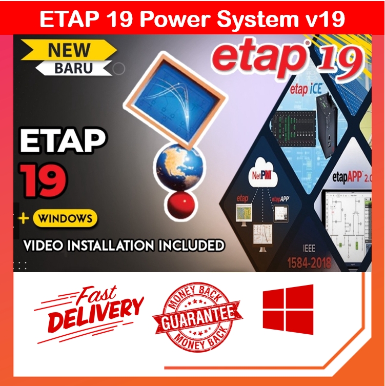 ETAP 19 Power System v19.0.1 | Lifetime For Windows | Full Version ...