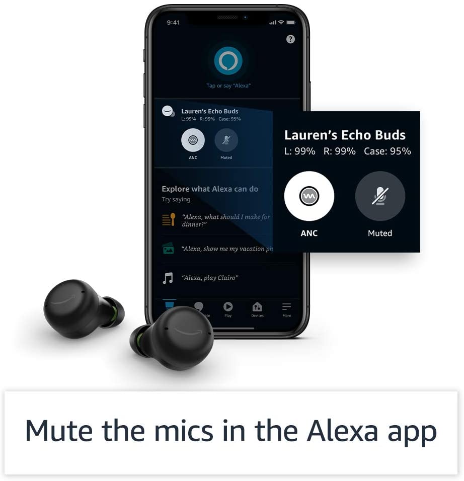 Amazon Echo Buds (2nd Gen) | Wireless earbuds with active noise ...