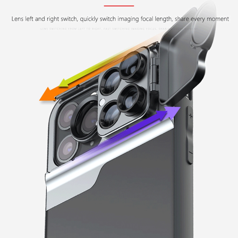 Multi Phone Camera Lens for iPhone 12 with Phone Case 10X 20X Macro 180 ...