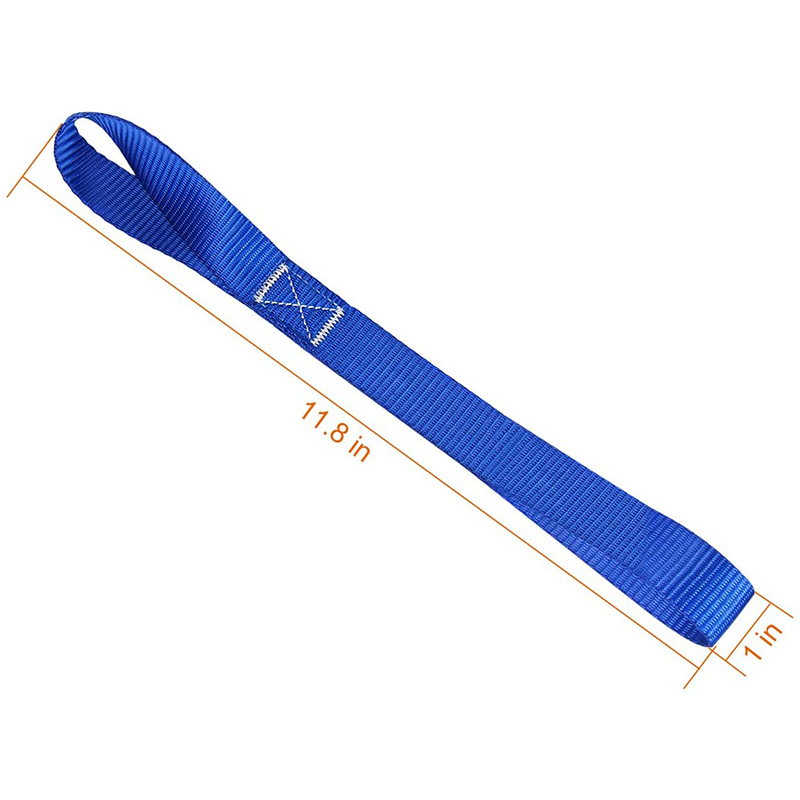 Car Motorcycle Packing Tie Downs Loop Strap Trunk Cargo Luggage Fixed ...