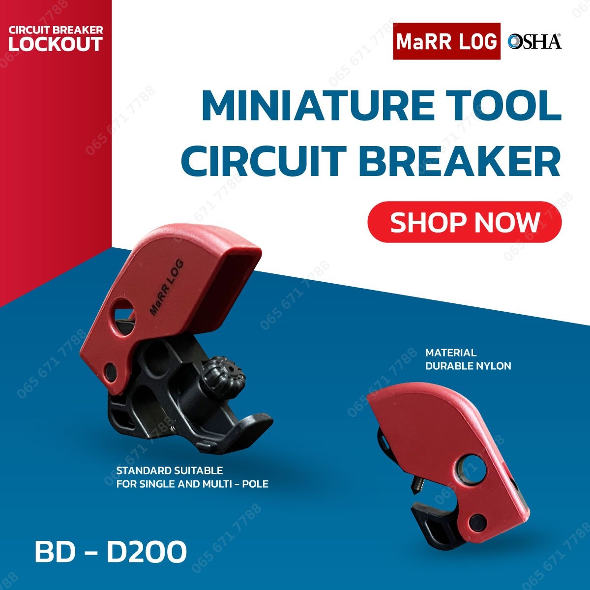 ตัวล็อคเซอร์กิตเบรกเกอร์Circuit Breaker Lockout BD-D200 | Lazada.co.th