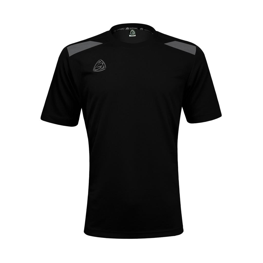 EGO SPORT EG1009 เสื้อฟุตบอลคอกลม สีดำ - EGO Thailand Official - ThaiPick