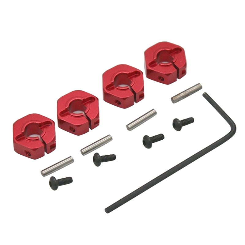 Aluminum Alloy 12mm Combiner Wheel Hub Hex Adapter for Wltoys 104001 1/10 RC Car Upgrade Parts ...