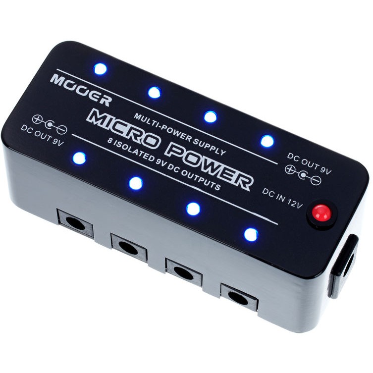 Mooer Micro Power - 8 ports isolated power supplies เอฟเฟคกีตาร์ by ...