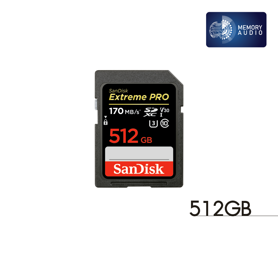 SANDISK EXTREME PRO SDXC UHS-I CARD 512GB ความเร็ว อ่าน 200MBs เขียน ...