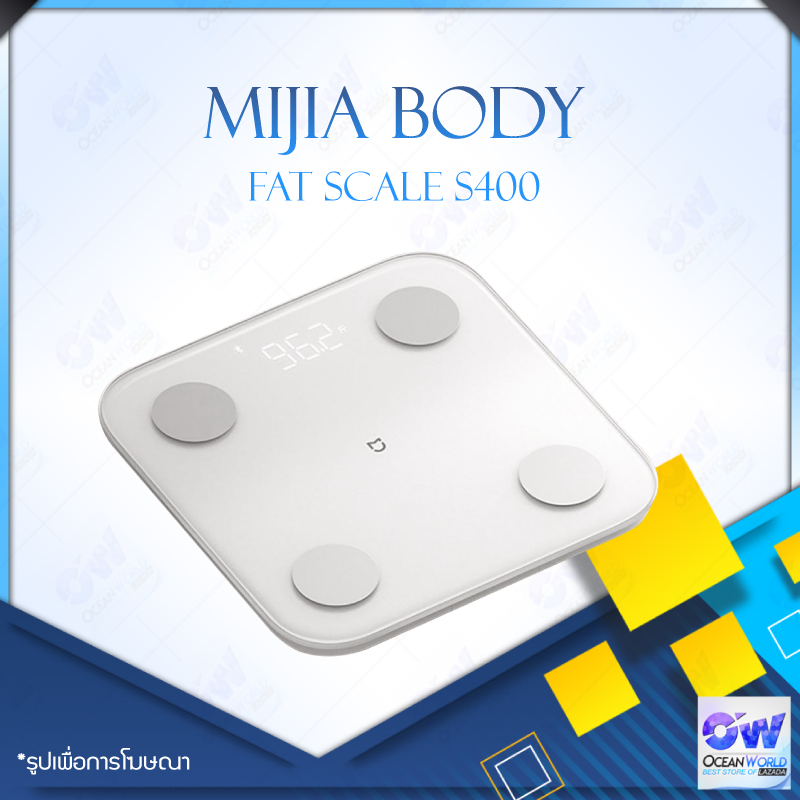 เครื่องชั่ง Xiaomi Mi Mijia Body Fat Scale S400 Composition Scale ...